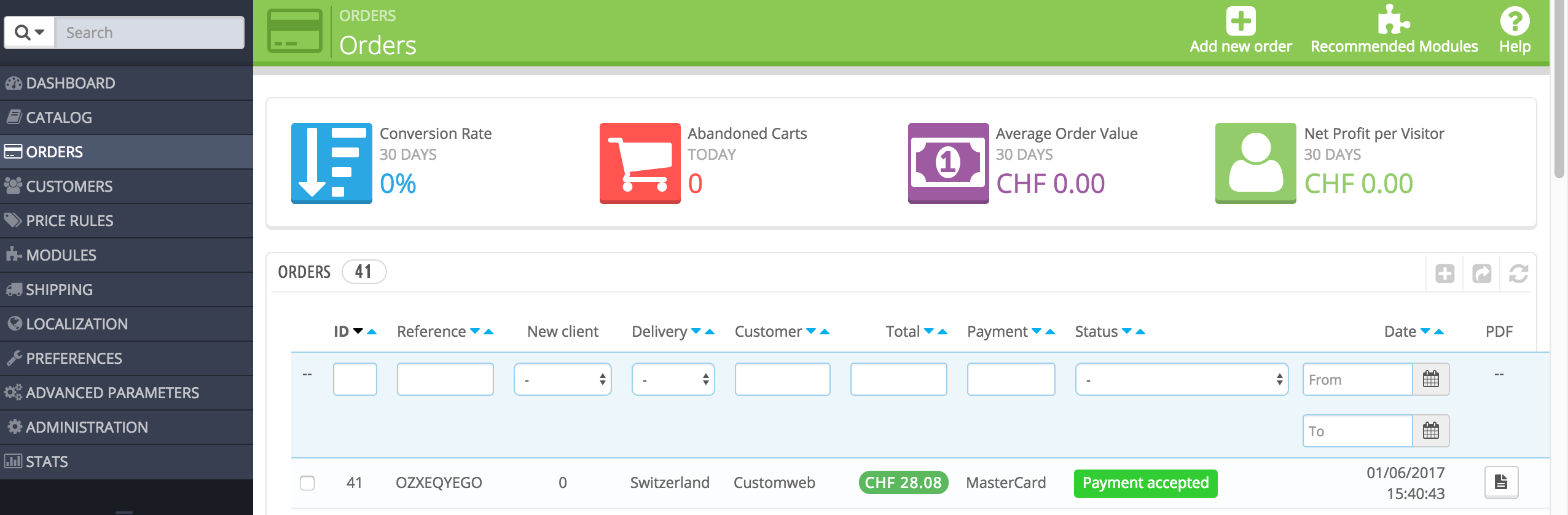 customweb GmbH – Cartridges für das Computop Paygate
