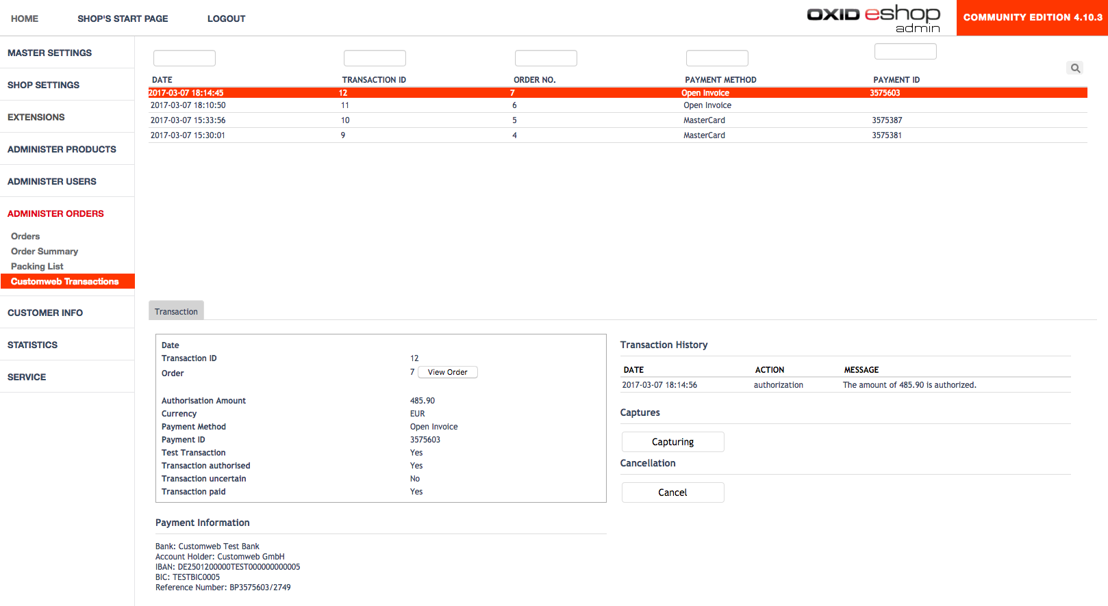 customweb GmbH – Cartridges für das Computop Paygate
