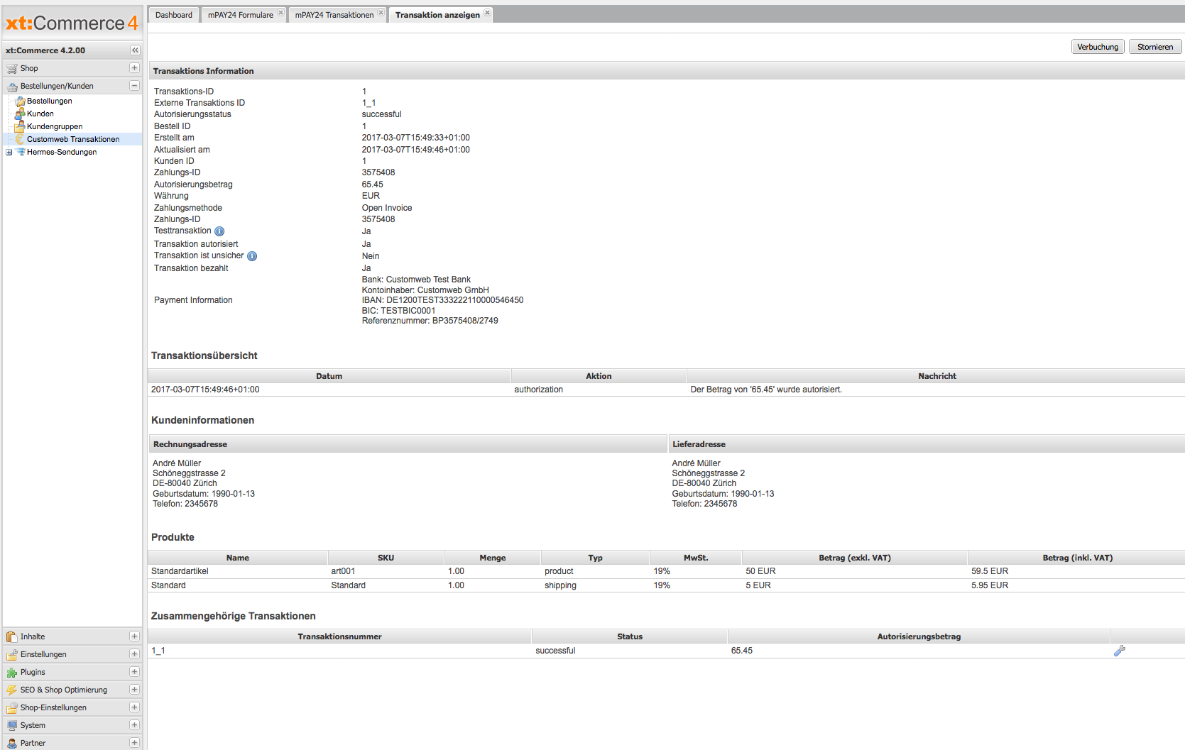customweb GmbH – Cartridges für das Computop Paygate