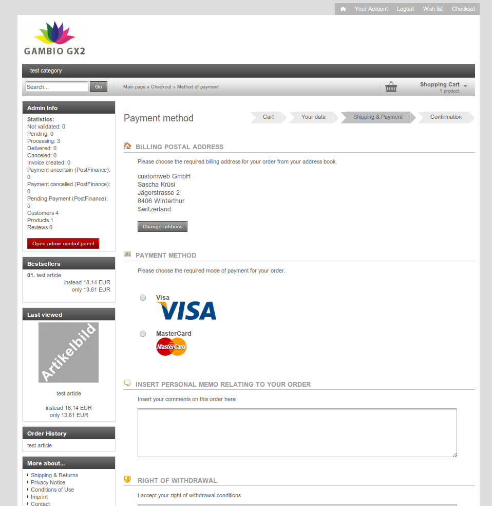 customweb GmbH – Cartridges für das Computop Paygate – Gambio Computop ...