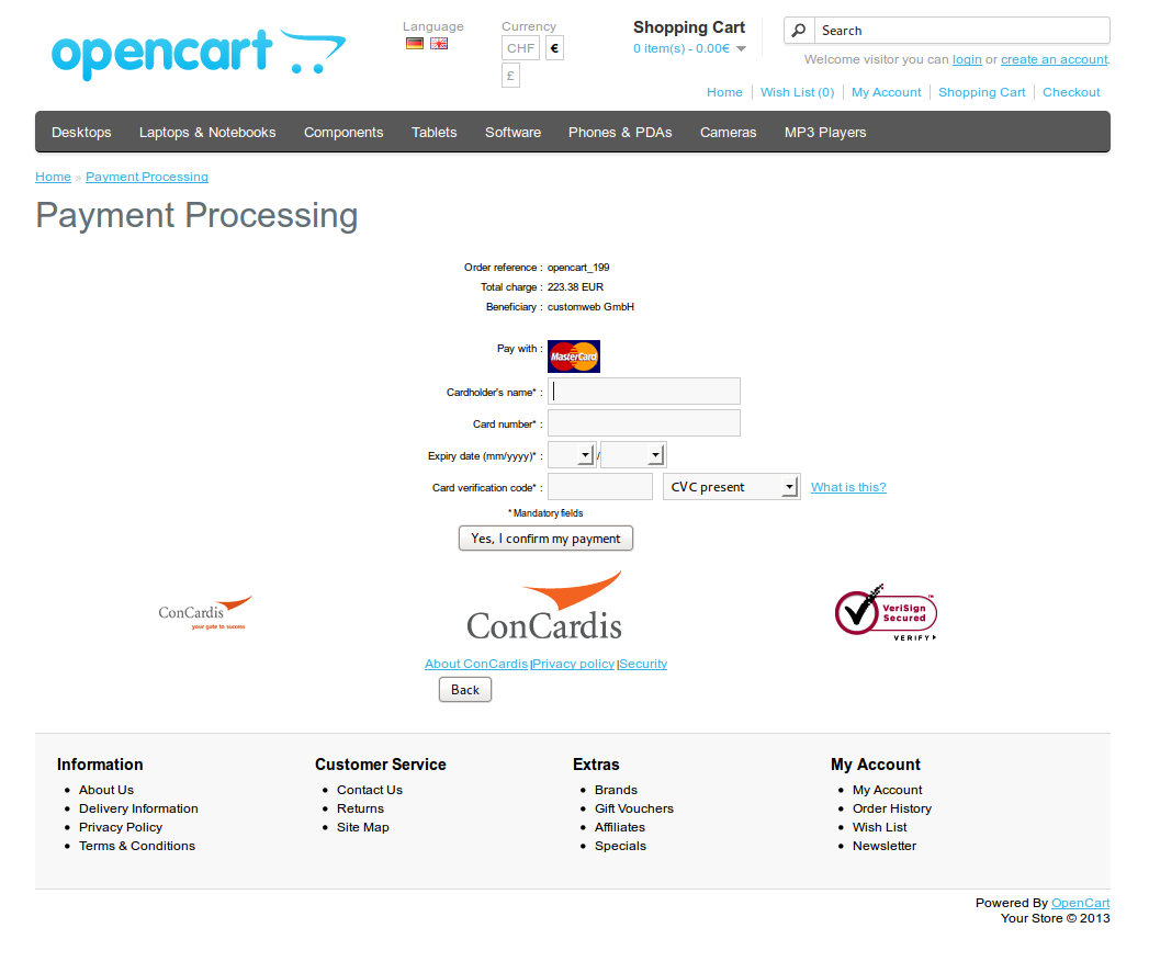 customweb GmbH - AceShop Concardis Comfort, Premium, Professional ...