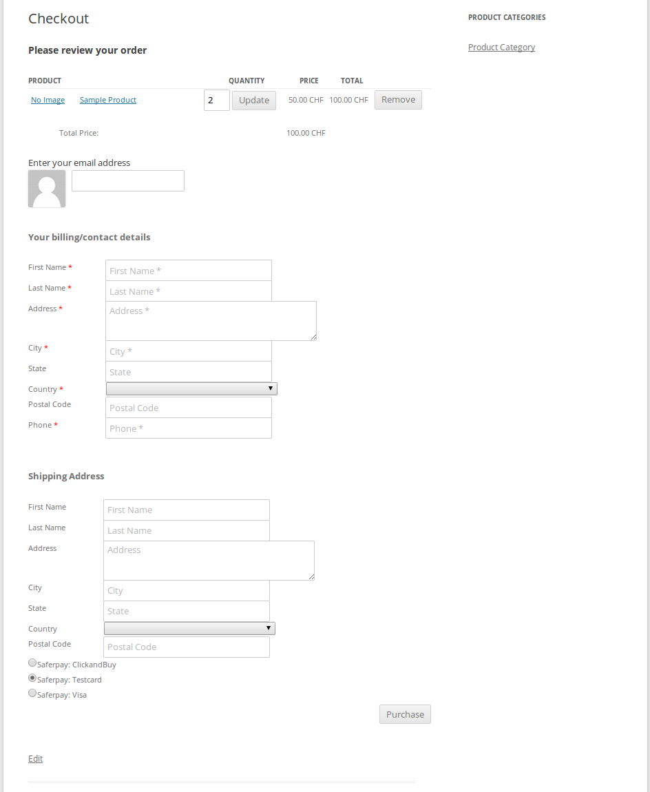customweb GmbH - WordPress E-Commerce Saferpay Zahlungs-Plugin